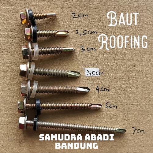 Jual Baut Baja Ringan Roofing Berbagai Ukuran Ready Bandung - 7cm ...
