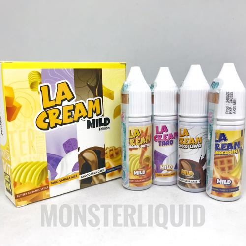 Jual [ SALT NIC ] LA CREAM MILD EDITION BY LEVICA JUICE 10MG 4X 15ML ...
