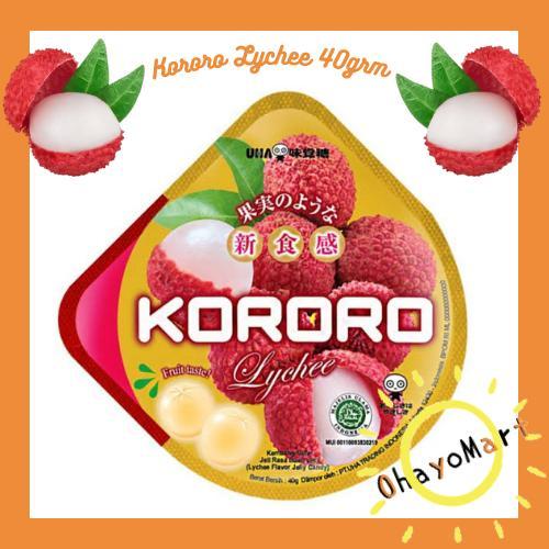 Jual UHA Kororo leci permen jeli / Japanese jelly fruit lychee flavour ...
