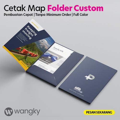 Jual Cetak Map Folder F4 / Map Sekolah / Kantor / Map Kupingan Custom - Finishing Doff - Kota ...