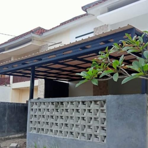 Jual Kanopi baja ringan atap Alderon RS single tiang double - Kota ...