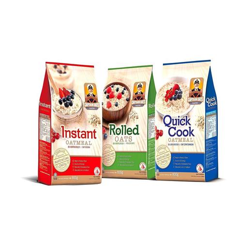 Jual CAPTAIN OATS INSTANT OATMEAL 800GR | CAPTAINOATS OATMEAL INSTAN ...