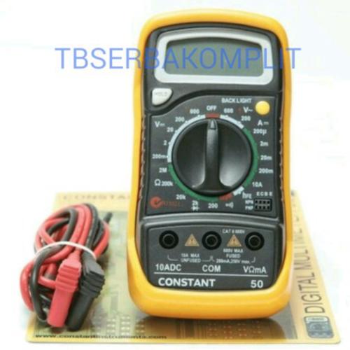 Jual Constant 50 Low Cost Digital Multimeter Multitester Multi Meter ...