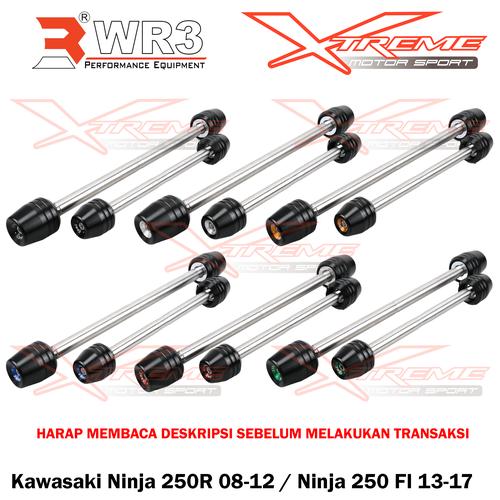 Jual Axle Slider As Roda WR3 Depan Belakang Ninja 250 FI R RR Mono Z250 ...