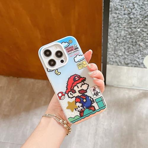 Jual SOFT CASE PREMIUM MARIO PIXEL IPHONE 11 14PRO 14PROMAX 14 13PRO ...