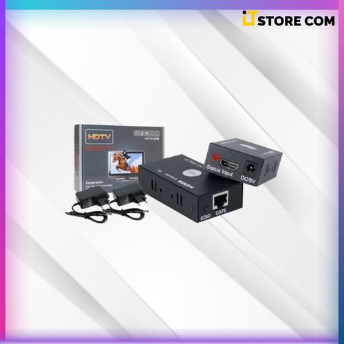 Jual HDMI EXTENDER RJ45 60M UTP Cat5 Cat6 Hdmi Extender 60 meter - Kota Batam - ITstorecom.batam ...