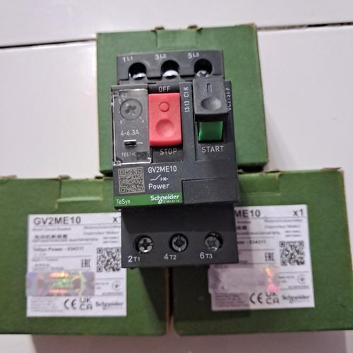 Jual gv2me10 schneider motor circuit breaker gv2me10 4-6,3a schneider ...
