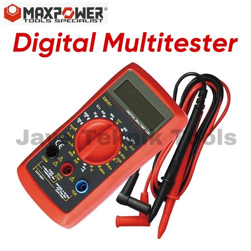 Jual Multimeter Digital Multitester Maxpower Avometer Listrik Tester ...