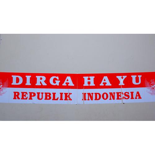 Jual Banner Hiasan Dekorasi Kemerdekaan Merah Putih HUT RI - baner ...
