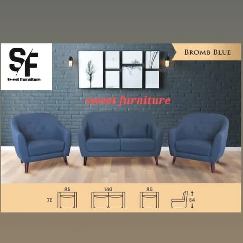 Jual Sofa Capital Bromb grey / blue by Titov garansi 2 tahun - 1 ...