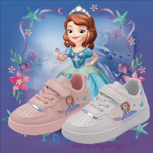 Promo Sepatu Sneaker Kets Sekolah Anak Paud Tk Sd Perempuan Putih Pink ...