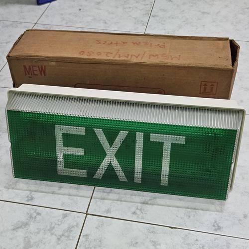 Jual MAXSPID Original EXIT Lamp Light Lampu Emergency box MEW/NM/2080 ...