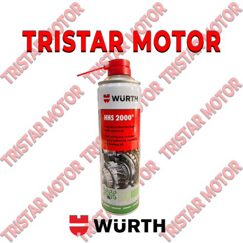 Jual Spray Grease Gemuk HHS 2000 Adhesive Lubricant 500ml WURTH Germany ...