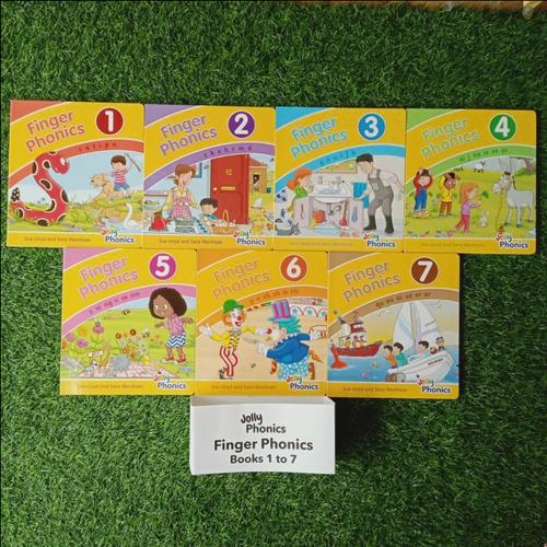 Jual Jolly Phonics Finger Phonics set of books 1–7 - Jakarta Utara ...