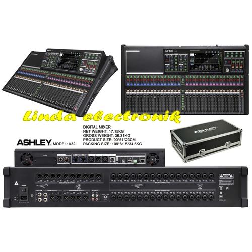 Jual new mixer ashley a32 digital FREE KOPER 32 channel garansi ...