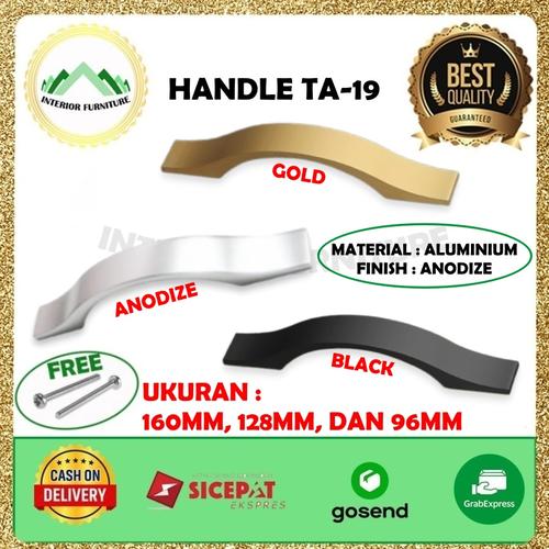 Promo Handle Tarikan Lemari Minimalis TA 19 - Tarikan Laci Aluminium ...