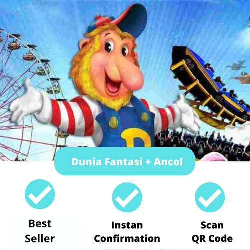Jual Tiket Dufan + Ancol Dunia Fantasi - Kota Bekasi - storebox | Tokopedia