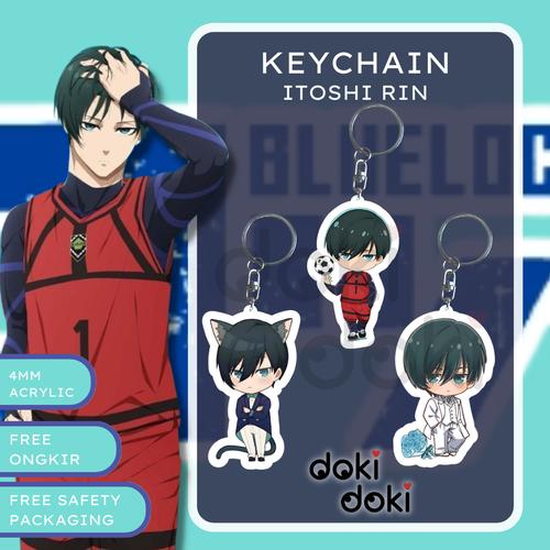 Jual GANTUNGAN KUNCI KEYCHAIN ANIME ITOSHI RIN BLUE LOCK - KC RIN 014 ...