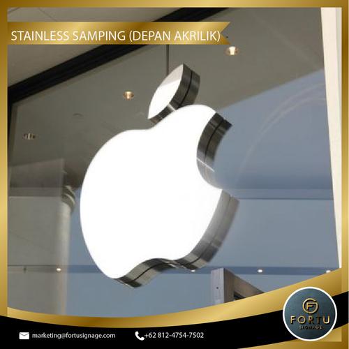 Jual Huruf Timbul Stainless LED Akrilik Frontlight Nyala Depan ...