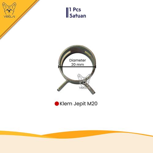 Jual Klem Selang Jepit / Klem Selang Bensin Radiator M18 / M20 / Micro ...