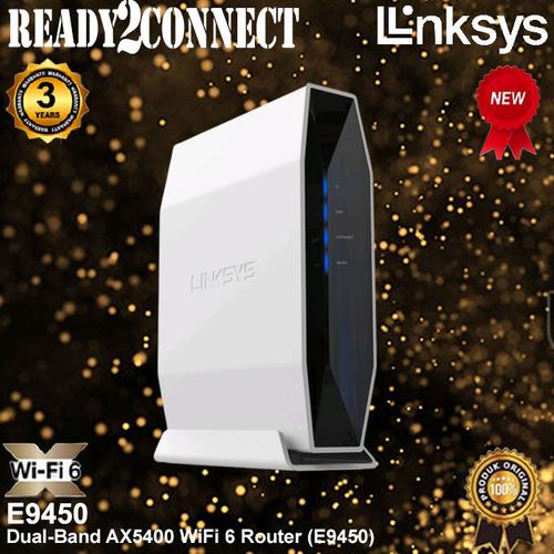 Jual LINKSYS E9450-AH Dual-Band AX5400 WiFi 6 Router - Jakarta Pusat ...