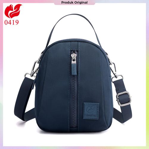 Jual Tas original - Tas selempang wanita colorful fox 0419 nilon ...