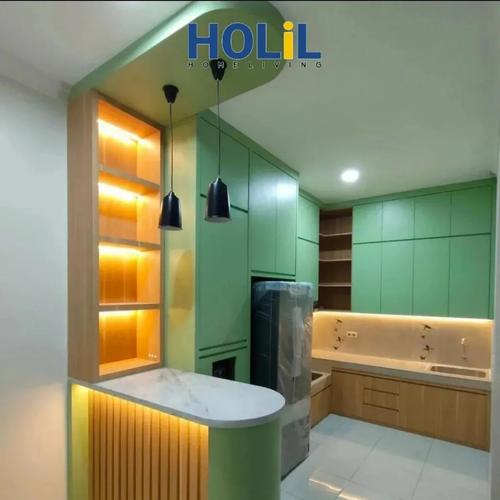 Jual kitchen set minimalis hpl / kitchen set minimalis multiplek - Kota ...