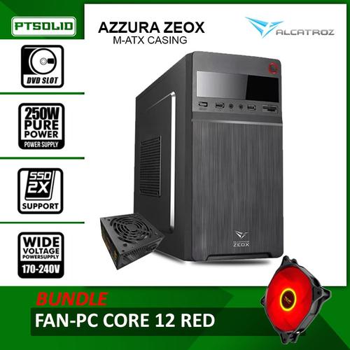 Jual Casing Alcatroz Azzura ZEOX Mini-ATX with 450Watts PSU - Alcatroz ...