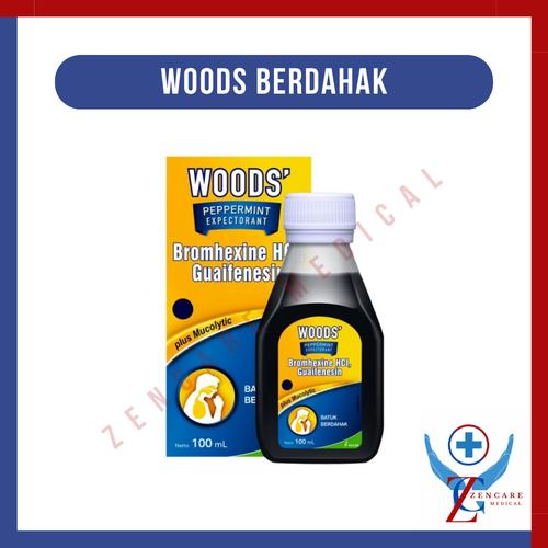 Jual Woods Biru Peppermint Expectorant Sirup / Obat Batuk Berdahak ...