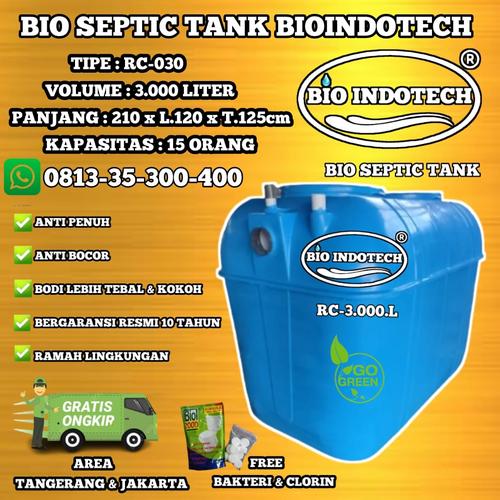 Jual septic tank biotech biovic biocan septic tank biofil 3000liter ...