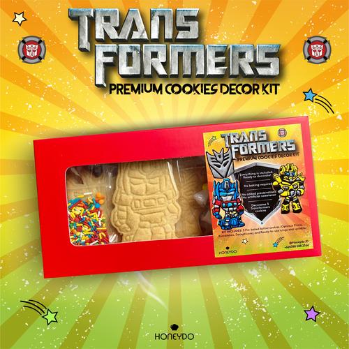 Jual Honeydo Cookies Decor Kit TRANSFORMERS Robot DIY Kids Activity ...