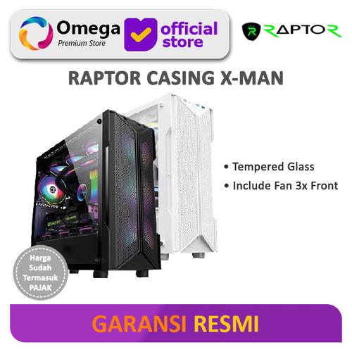 Promo Casing Gaming Raptor X-Man - Putih Cicil 0% 3x - Kota Medan ...