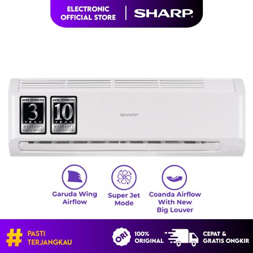 Promo AC SPLIT 1/2 PK SHARP AH-A5UCY AH A5UCY SHARP 5 UCY STANDART LOW ...