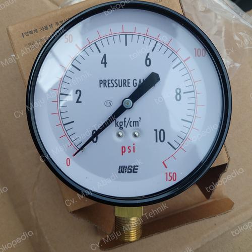 Jual PRESSURE GAUGE WISE 10 BAR 3/8" INCH - Jakarta Pusat - Cv. Maju ...