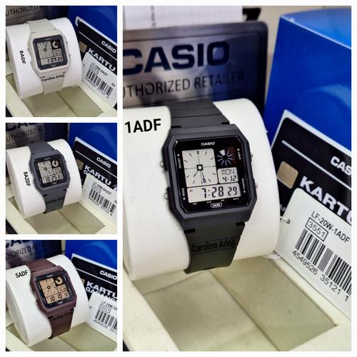 Jual Casio general LF-20W-1ADF New Arrival garansi resmi 1 tahun - 8ADF ...