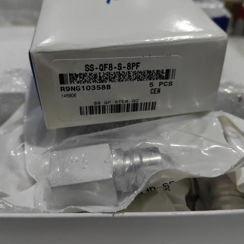 Jual Full Flow Quick Connect Stem 1/2" FNPT Swagelok SS-QF8-S-8PF ...