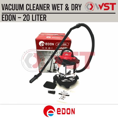 Jual Edon ED8-20L Vacuum Cleaner 20L Wet and Dry / Vakum 20 L Basah kering - Kota Surabaya ...