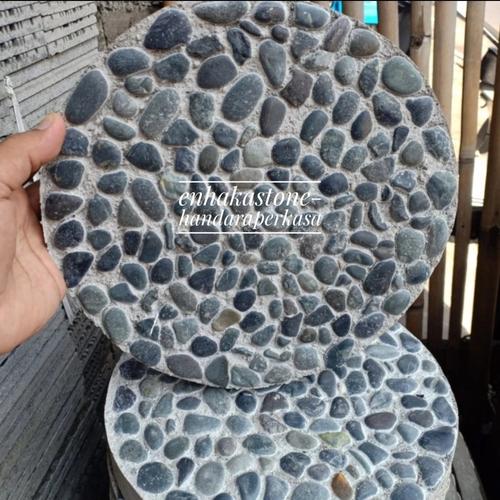 Jual batu steping pijakan taman bulat - Jakarta Barat - enhakastone ...