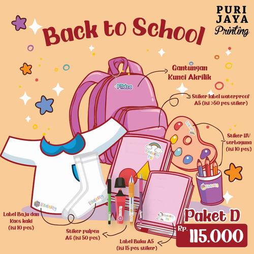 Jual LABEL NAMA, LABEL BAJU, GANTUNGAN KUNCI, STICKER LABEL PAKET D ...