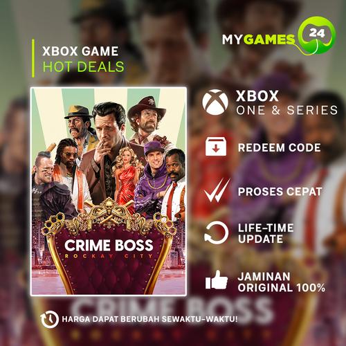 Jual Crime boss Xbox One Series X|S game - Kota Bekasi - MyGames24 ...