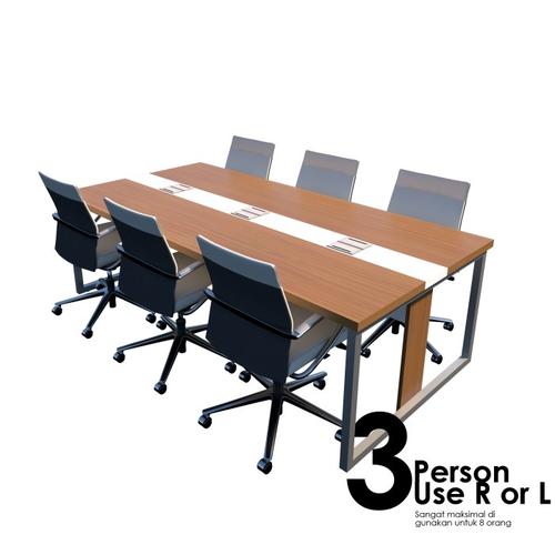 Jual Meja Meeting Meja Kantor Uno New Modern 240cm | BUILDIN - Kab ...