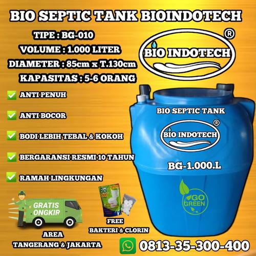 Jual septic tank biotech biofill BIOQIT 1000 LITER kapasitas 5 orang ...