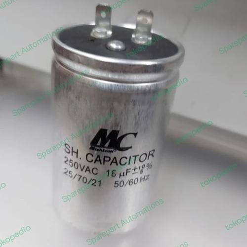 Jual Kapasitor Running Capasitor Running MC 16uF 250V 50/60Hz SH ...