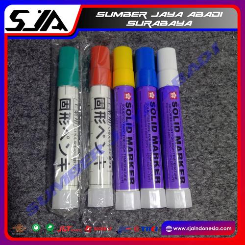 Jual SOLID STEEL MARKER/SPIDOL PENANDA BESI BAJA PERMANEN SAKURA ...