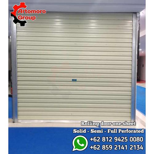Jual Rolling door one sheet shutter - Semi Perforated - Kab. Tangerang ...