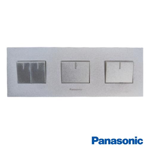 Jual PANASONIC Saklar 4G Gang SILVER Seri+Engkel+Engkel WESJ78069MWS - Jakarta Barat ...