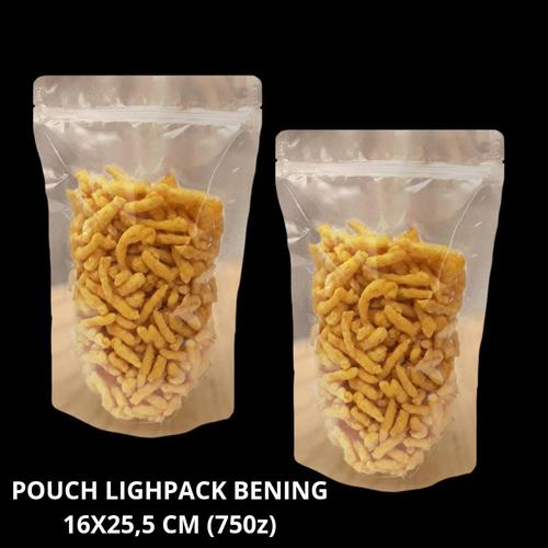 Jual PLASTIK LIGHTPACK 16x25,5 PLASTIK KEMASAN BENING 200 GRAM - Kota ...