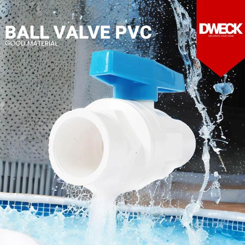 Jual Ball Valve Stop Kran Air Sambung Pipa Toren PVC - BAJA 1 INCH ...