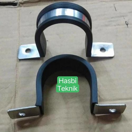 Jual KLEM OMEGa 4" INCH PLAT STAINLESS + KARET ANTI KARAT - Jakarta ...