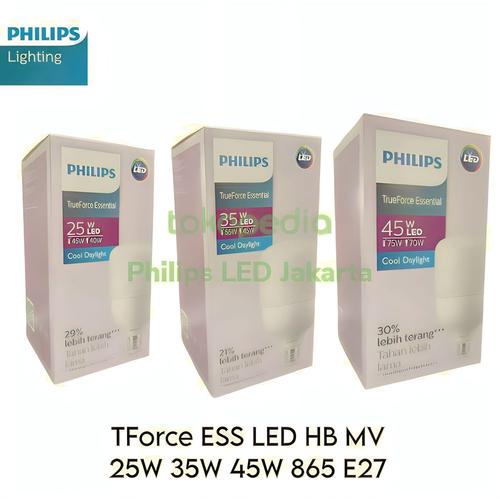 Jual Philips T Force Essential LED TrueForce Essential LED 25w/35w/45w ...